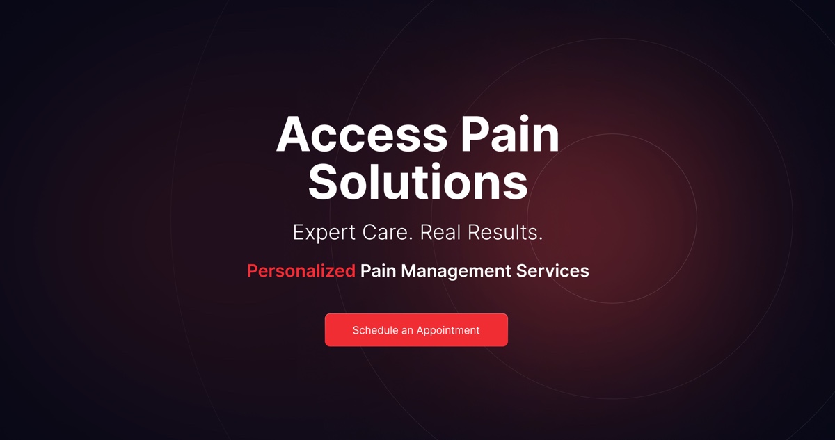 Access Pain Solutions: Expert Pain Management in Oklahoma | Dr. Frank Hackl